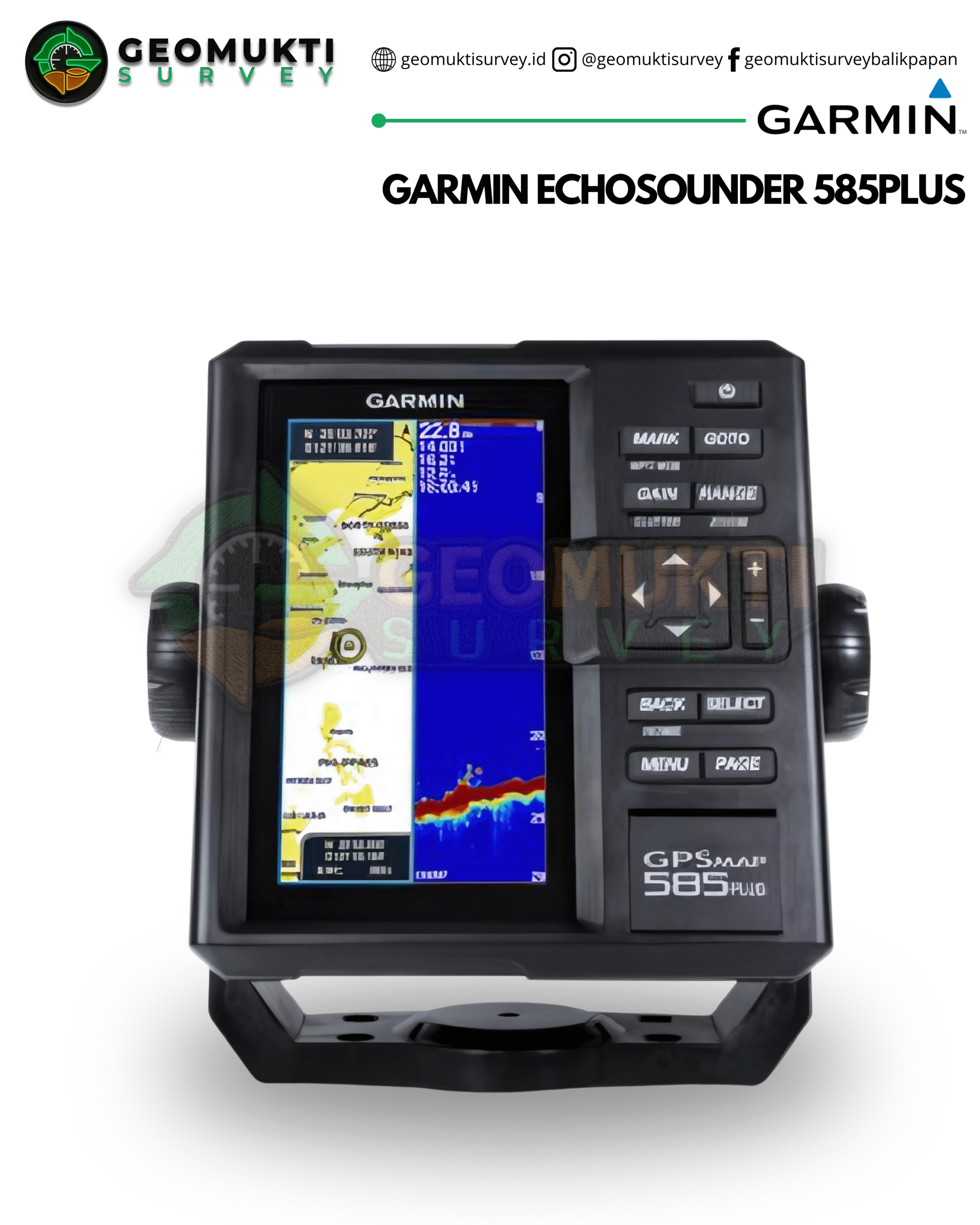 GPSMAP GARMIN 585 PLUS | GPS & Depth Sounder Laut